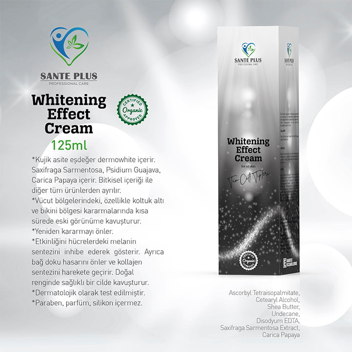 Sante Plus Whitening Effect Cream - Mandalin İtriyat
